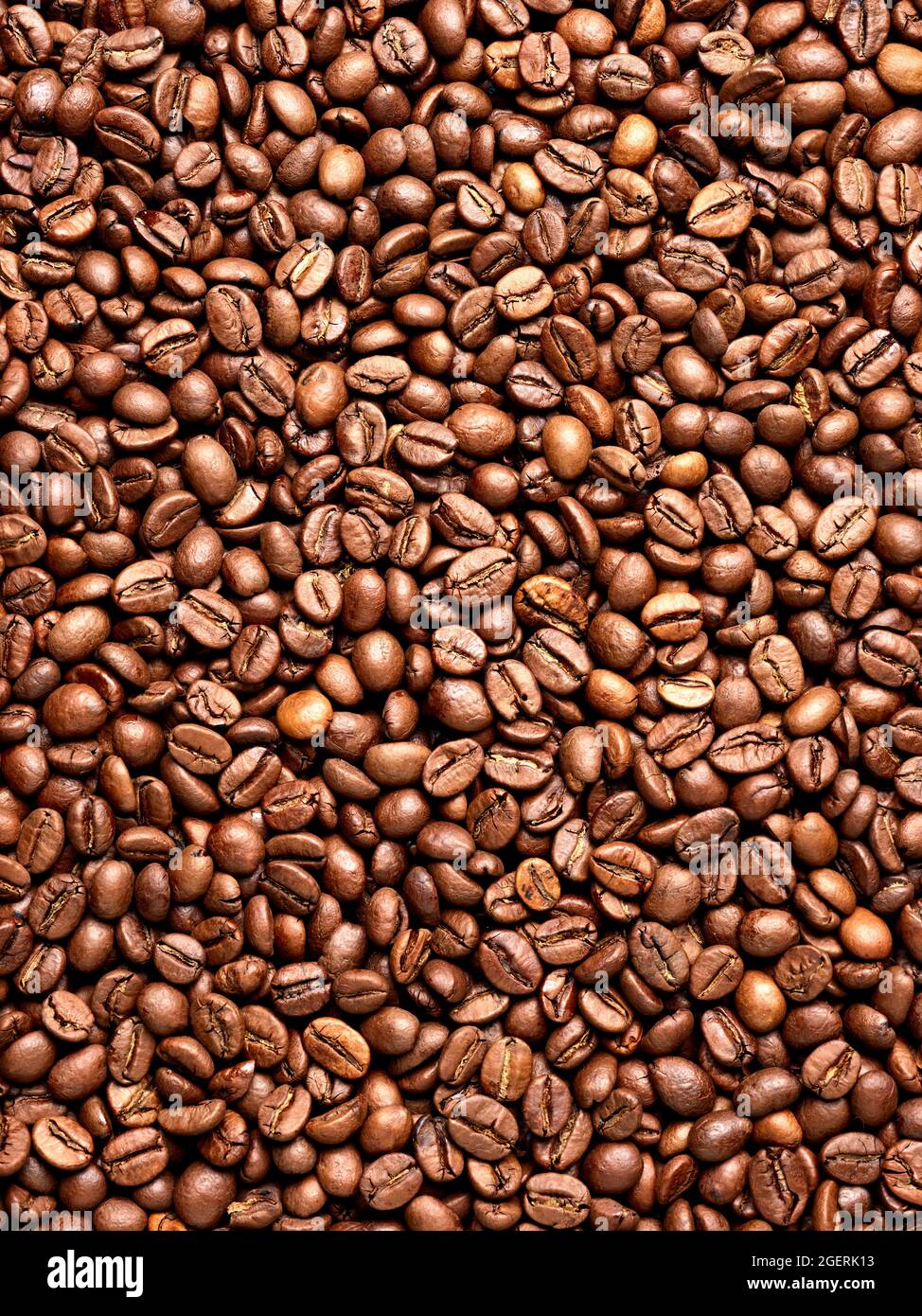 coffee bean brown roasted caffeine espresso seed Stock Photo - Alamy