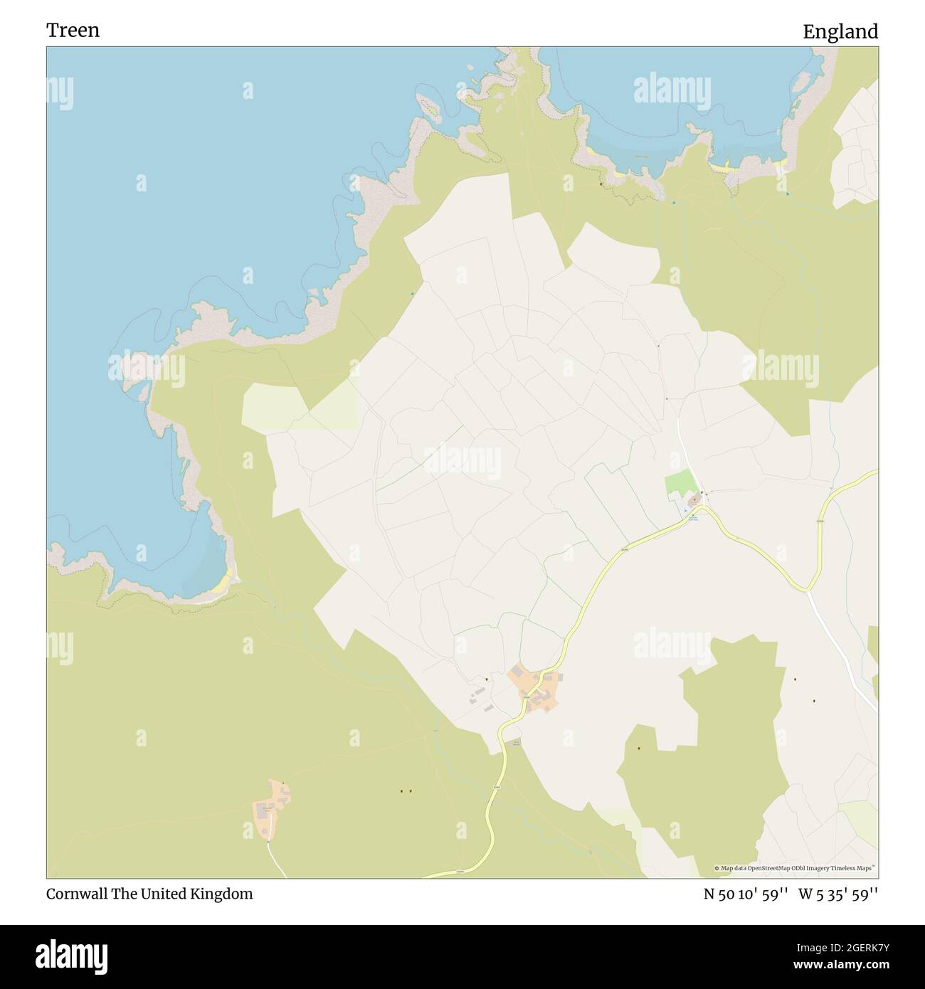 Map of treen Cut Out Stock Images & Pictures - Alamy
