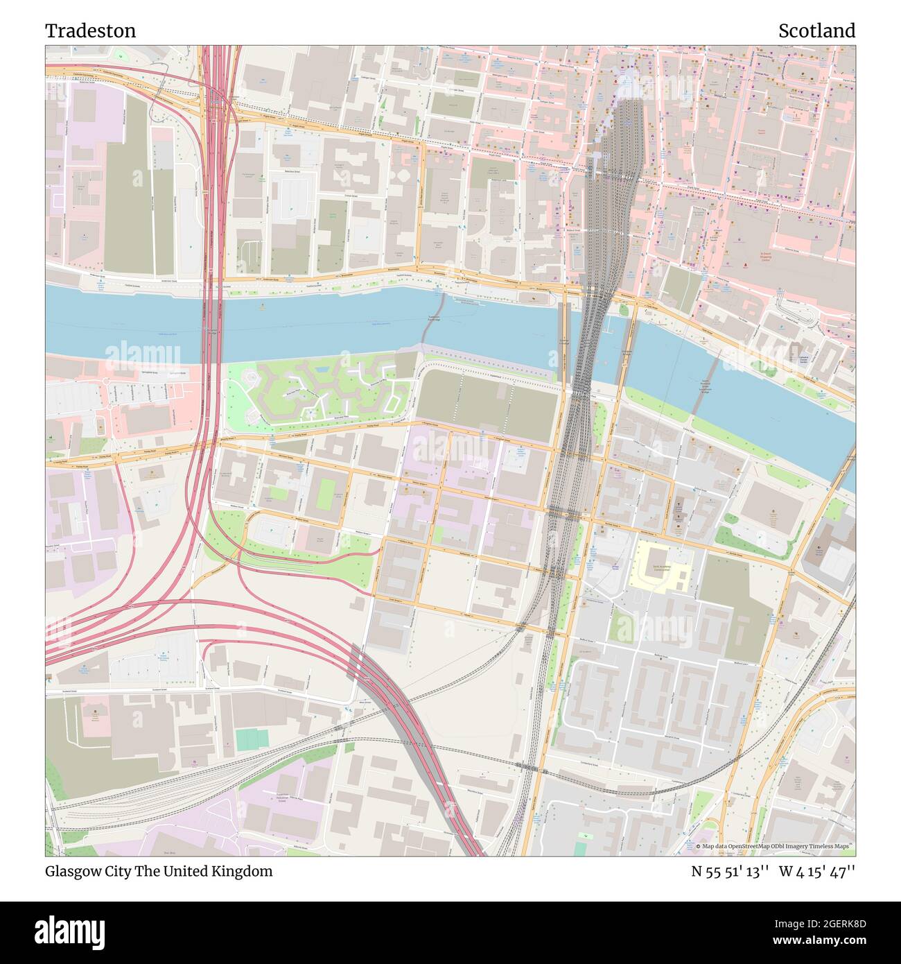 Map Of Scotland Uk Glasgow
