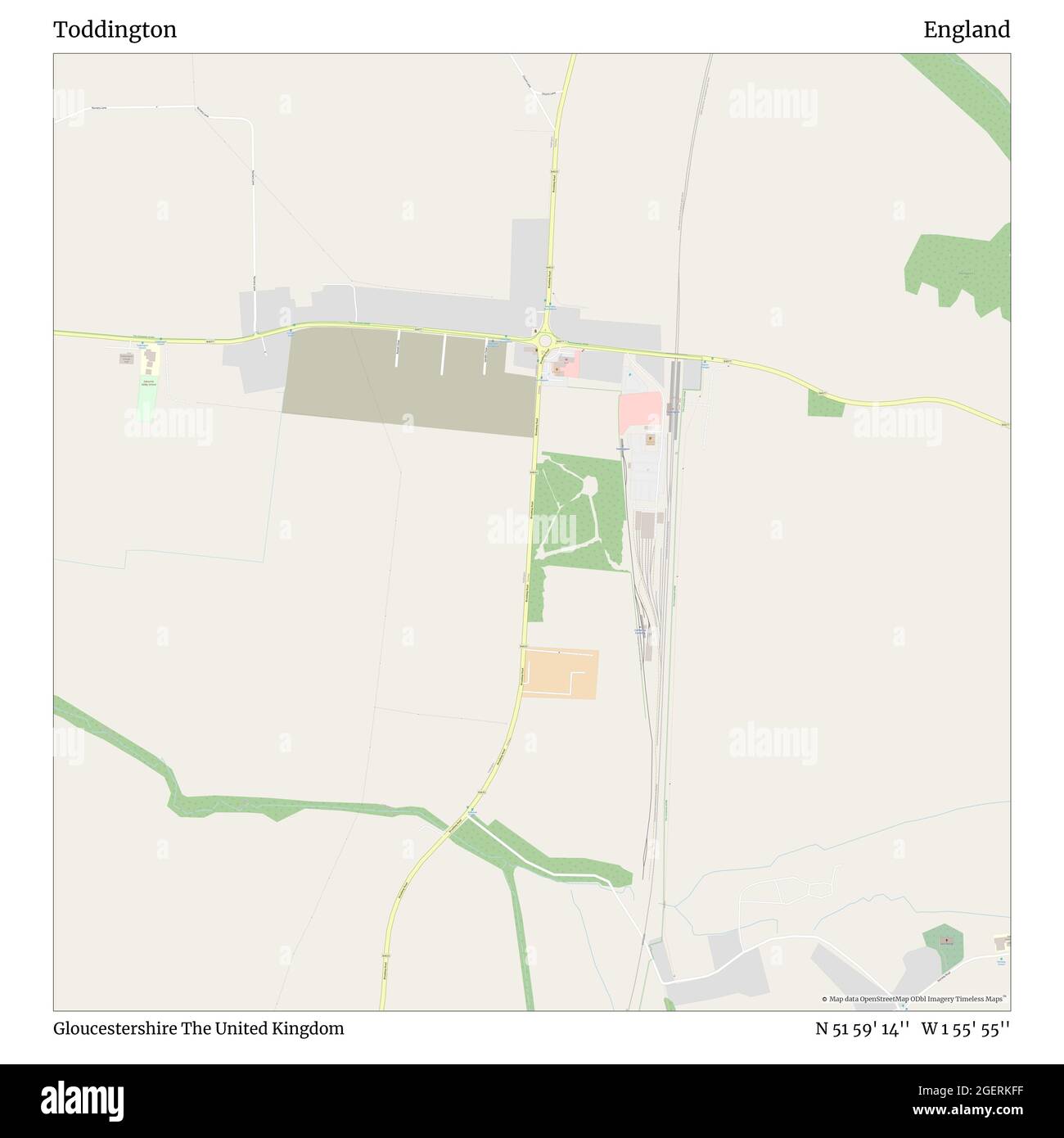 Gloucestershire map Cut Out Stock Images & Pictures - Alamy