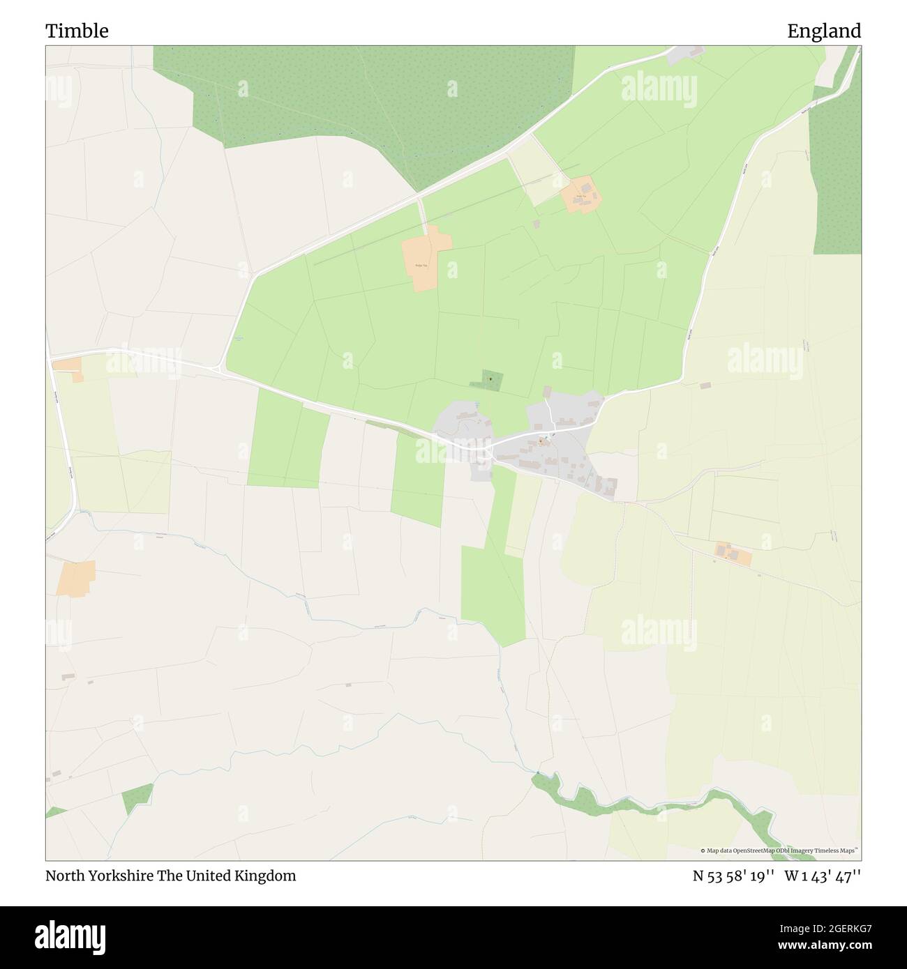 Timble, North Yorkshire, United Kingdom, England, N 53 58' 19'', W 1 43 ...