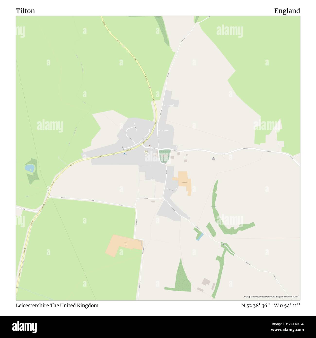 Map of tilton hi-res stock photography and images - Alamy