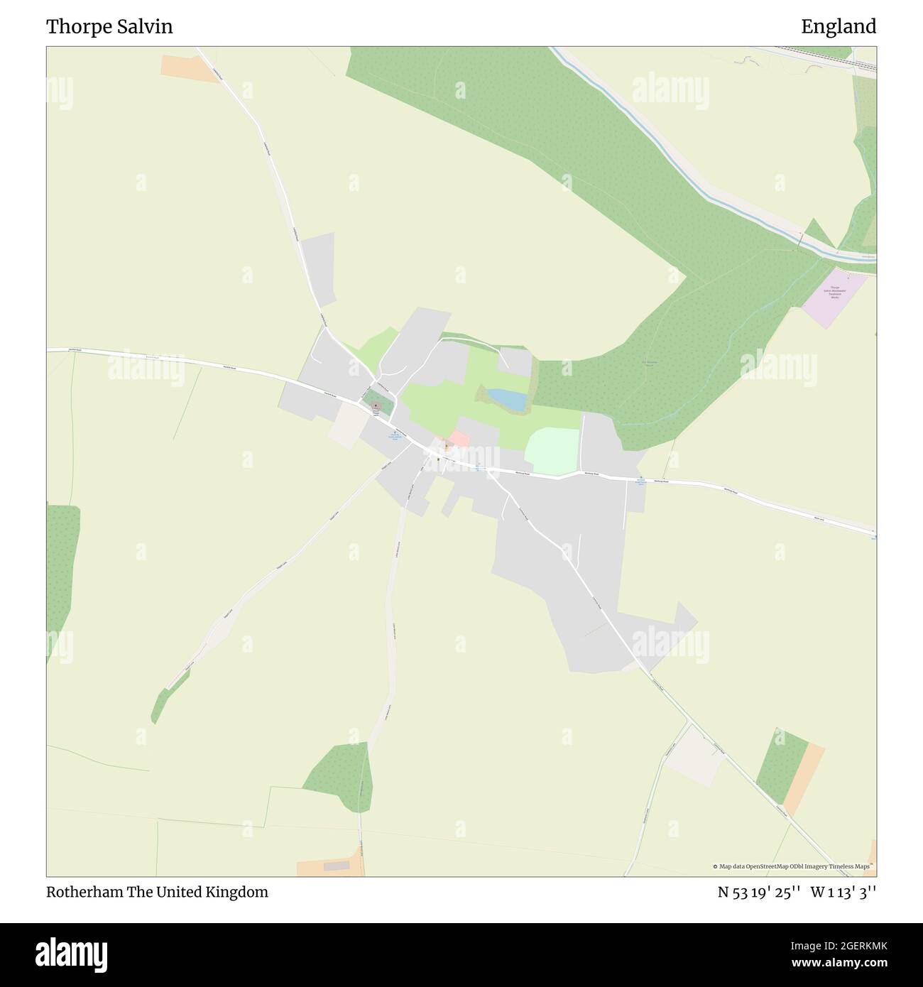 Rotherham map Cut Out Stock Images & Pictures - Alamy