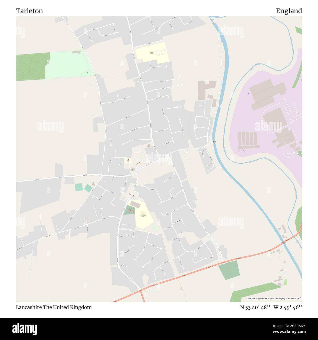 Tarleton, Lancashire, United Kingdom, England, N 53 40' 48'', W 2 49 ...