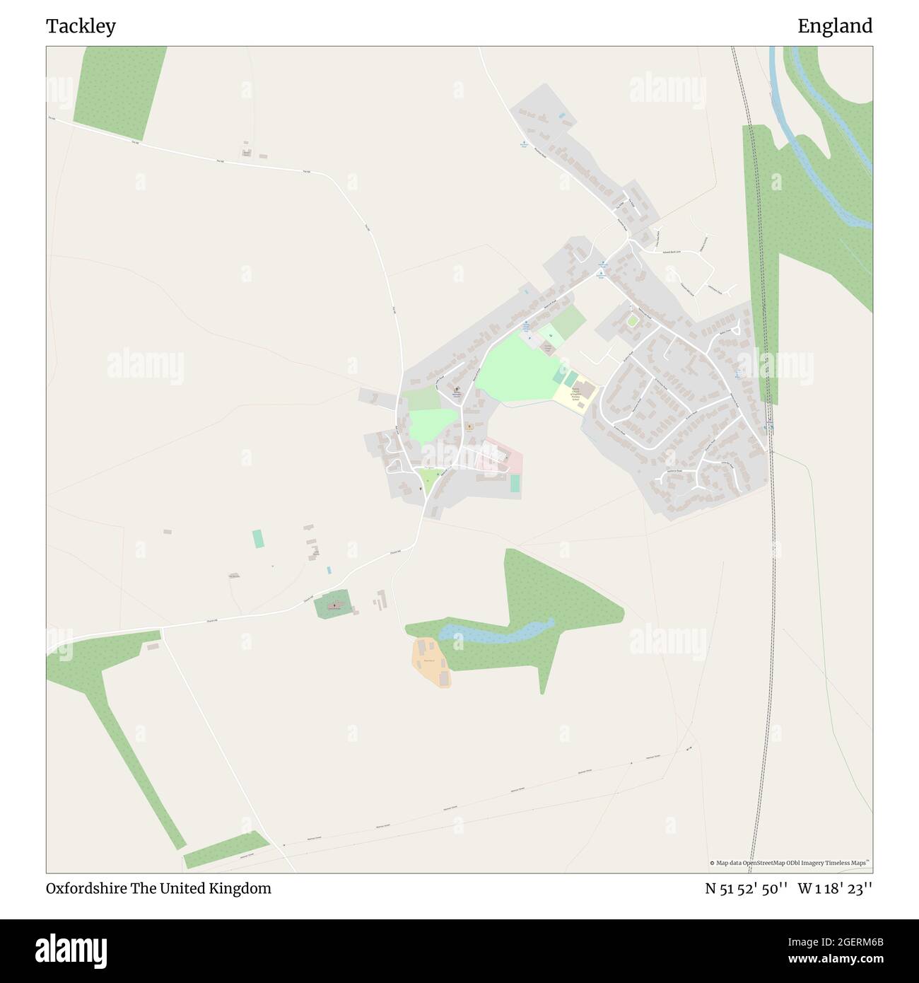 Tackley, Oxfordshire, United Kingdom, England, N 51 52' 50'', W 1 18 ...