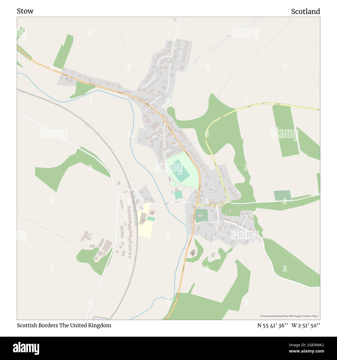 Stow scottish borders scotland Cut Out Stock Images & Pictures - Alamy