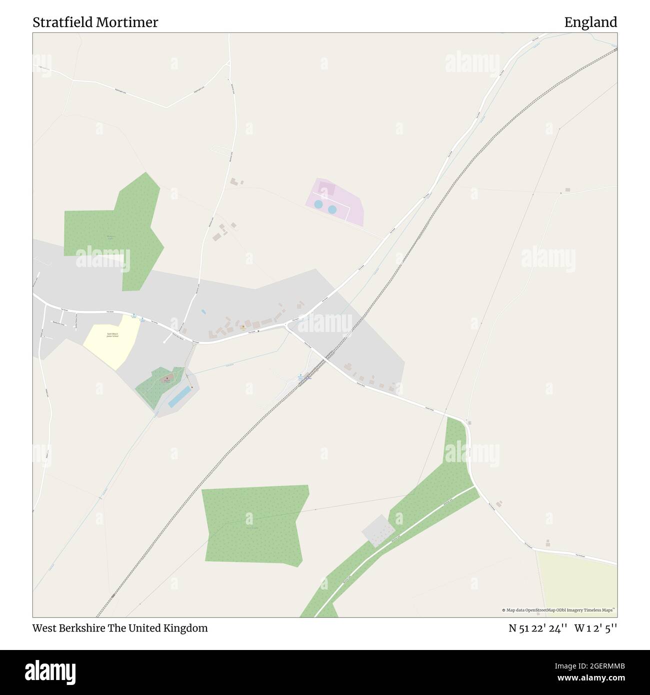 Mortimer road map hi-res stock photography and images - Alamy