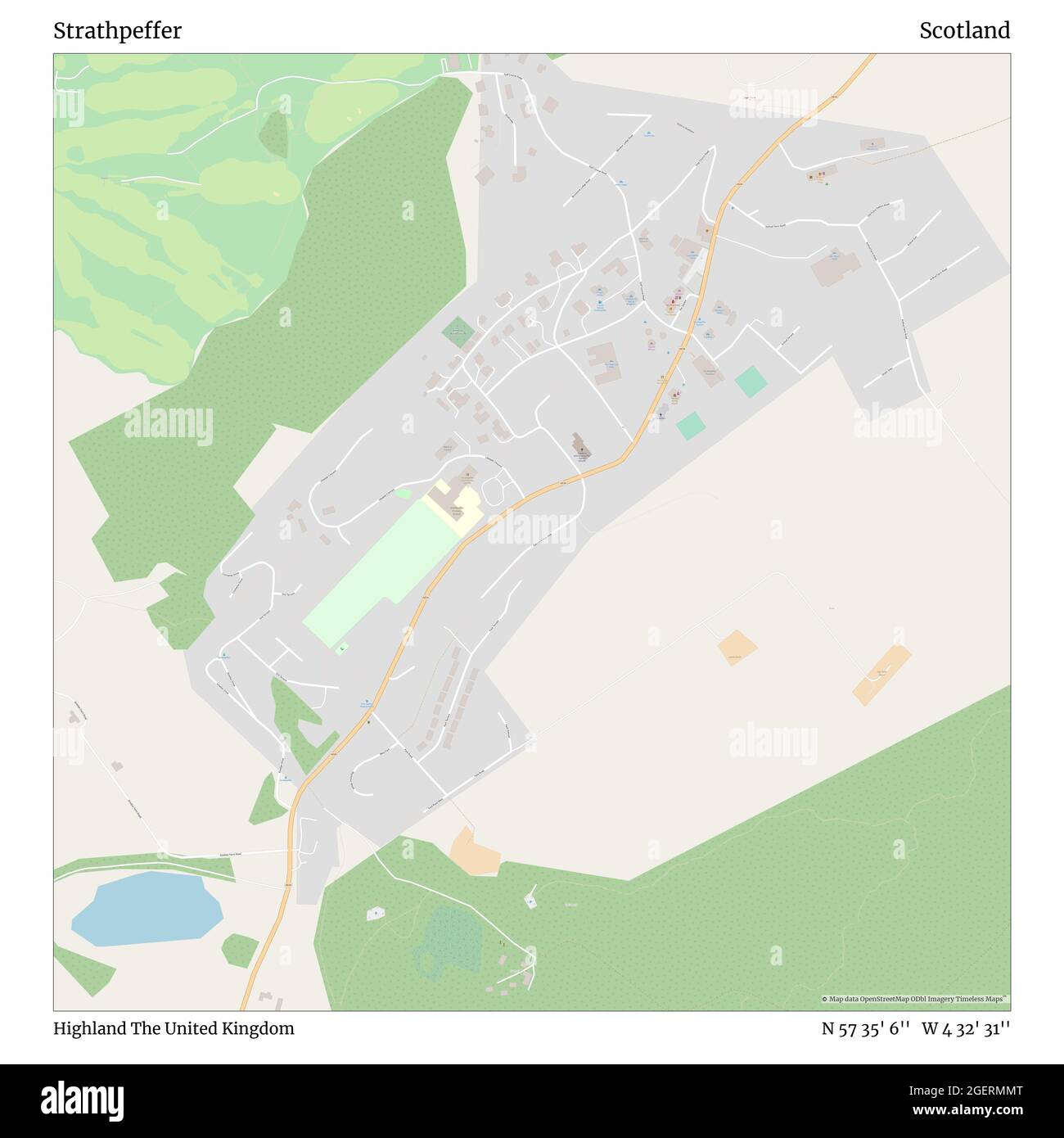 Strathpeffer scotland Cut Out Stock Images & Pictures - Alamy