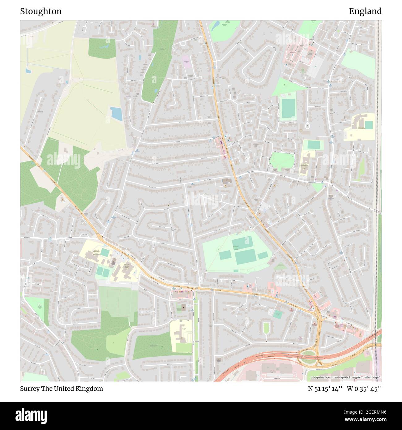 Map of stoughton hi-res stock photography and images - Alamy