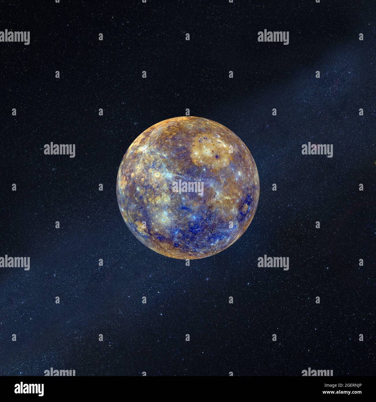 Full super moon with stars in outer space. Elements of this image ...