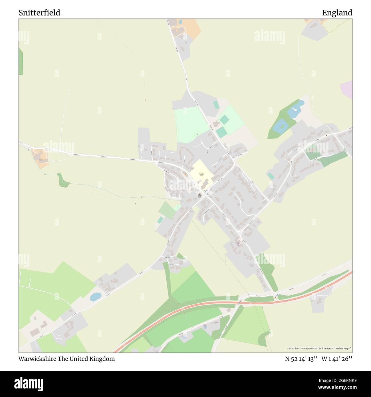 Snitterfield road hi-res stock photography and images - Alamy