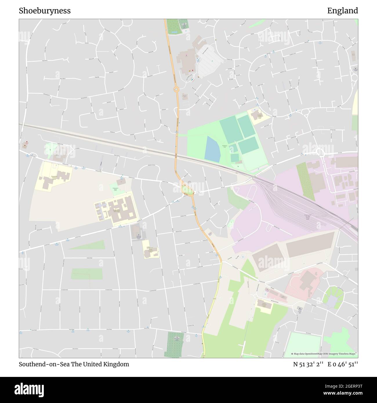 Map of southend on sea hi-res stock photography and images - Alamy