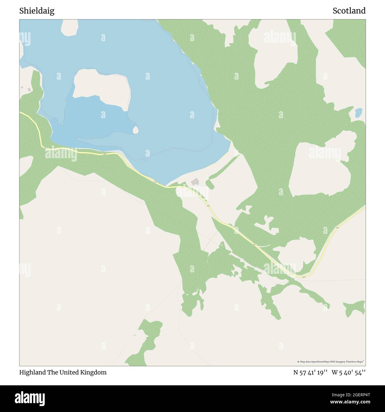 Shieldaig scotland Cut Out Stock Images & Pictures - Alamy