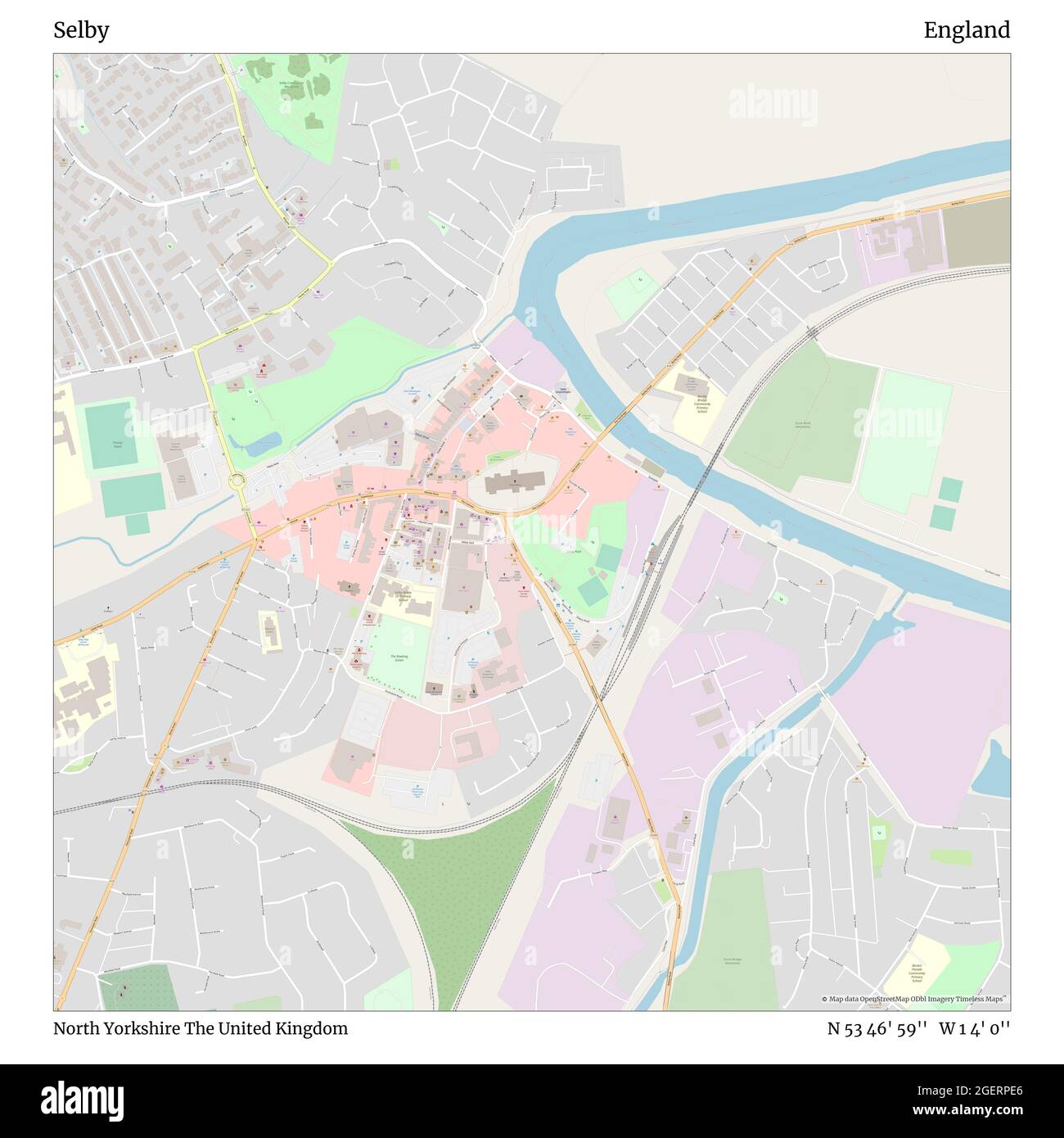 Selby, North Yorkshire, United Kingdom, England, N 53 46' 59'', W 1 4 ...