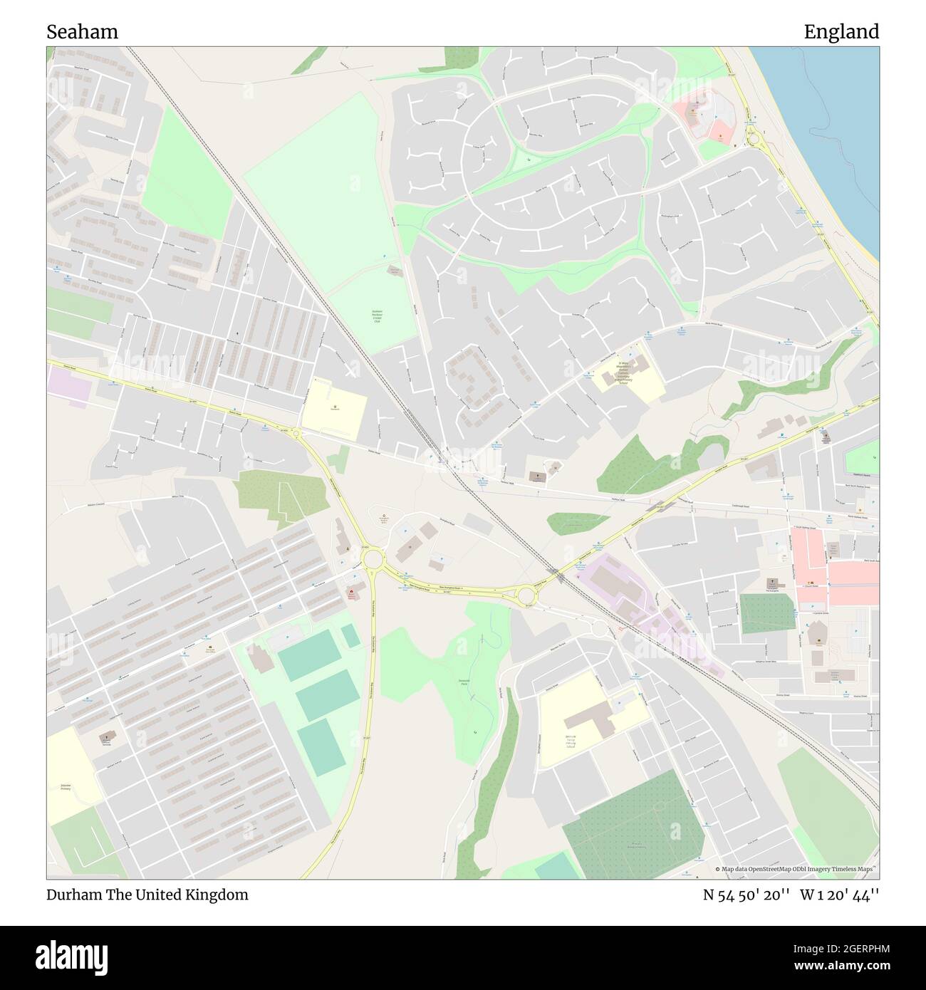 Beautiful wall seaham Cut Out Stock Images & Pictures - Alamy