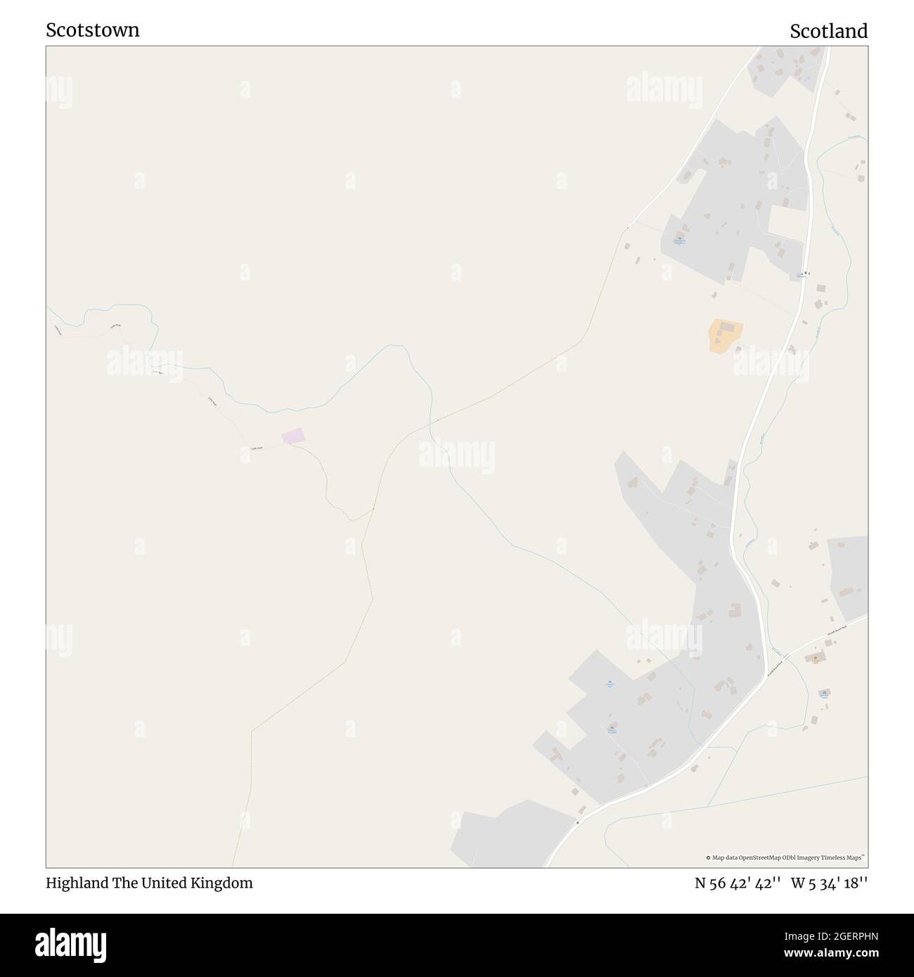 Map Of Scotstown High Resolution Stock Photography and Images - Alamy