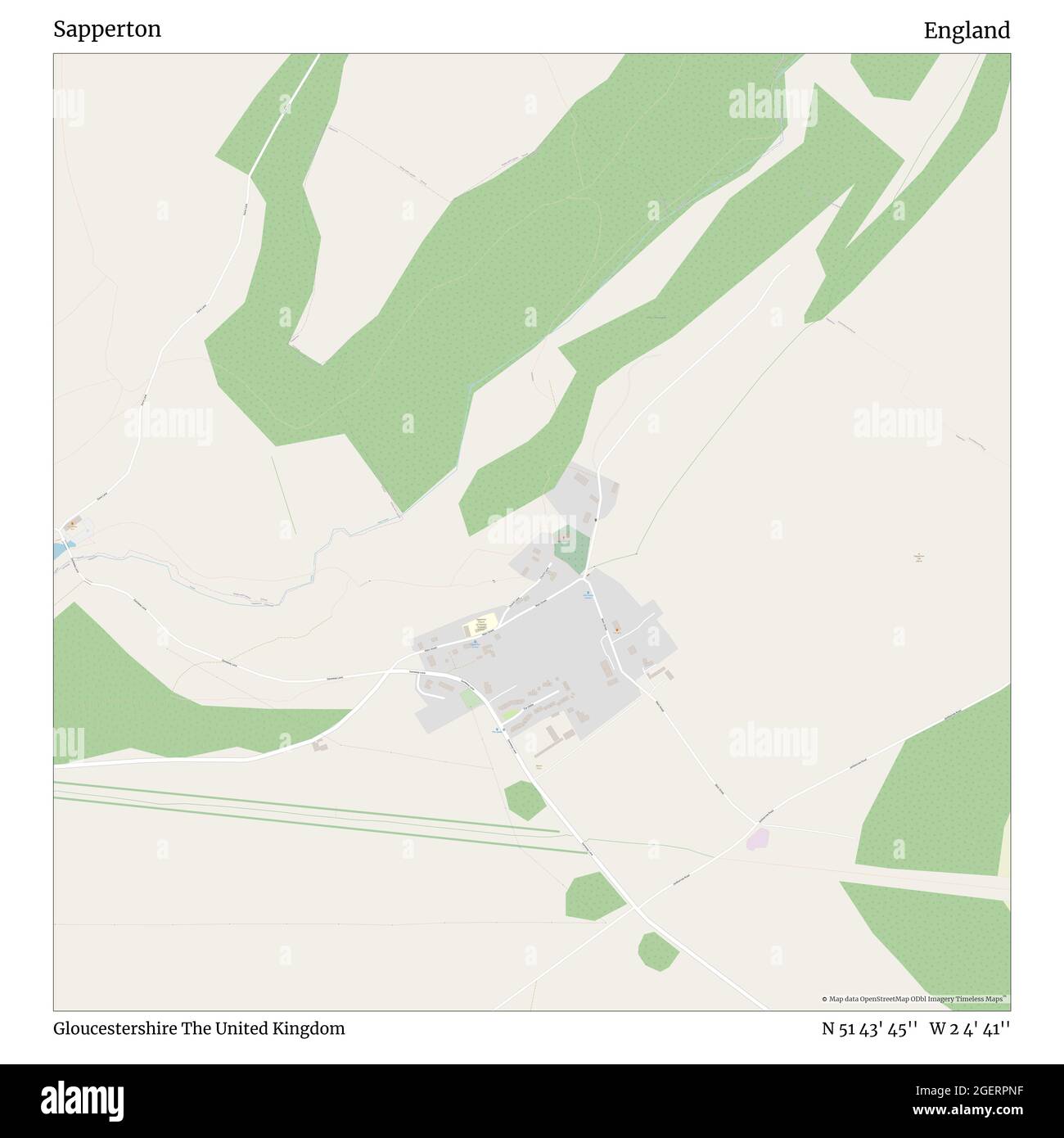 Sapperton, Gloucestershire, United Kingdom, England, N 51 43' 45'', W 2 ...