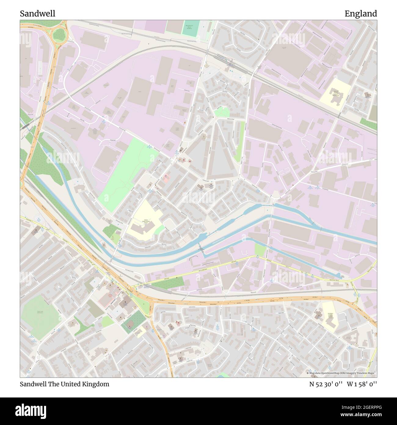 Sandwell, Sandwell, United Kingdom, England, N 52 30' 0'', W 1 58' 0 ...