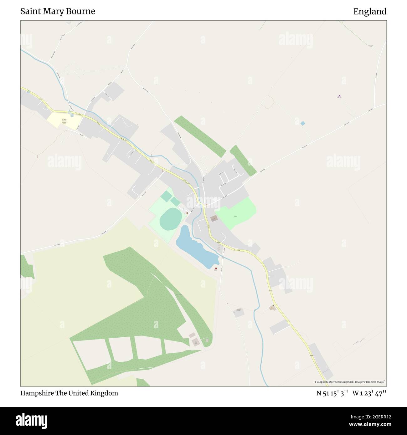 Bourne map hi-res stock photography and images - Alamy
