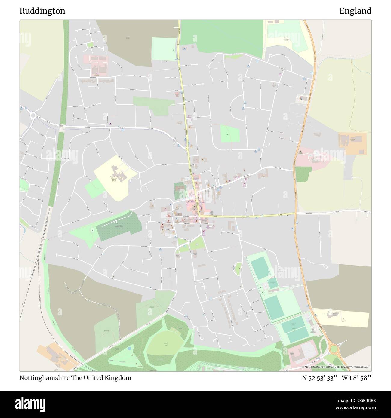 Ruddington nottinghamshire Cut Out Stock Images & Pictures - Alamy