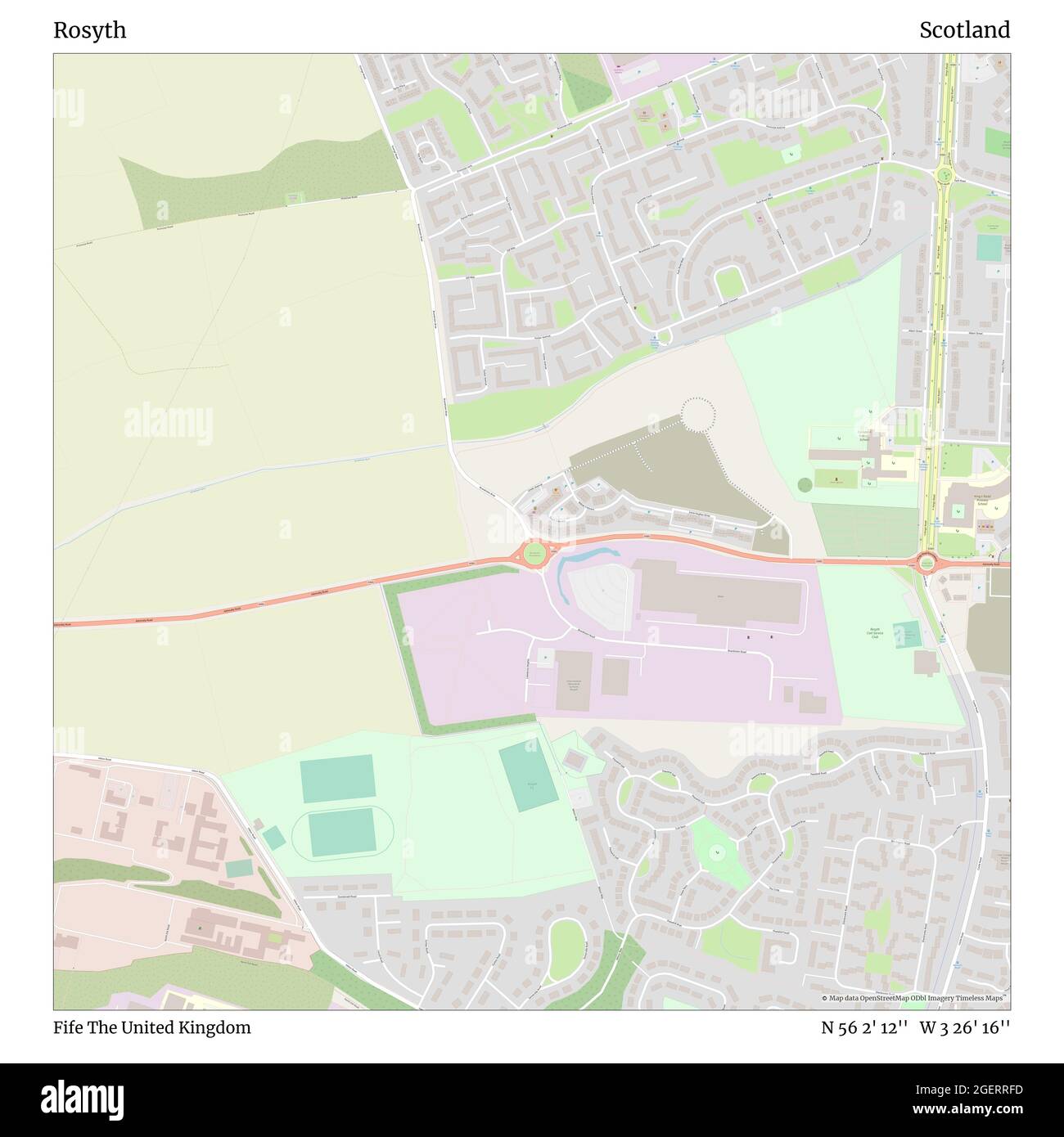 Rosyth map hi-res stock photography and images - Alamy