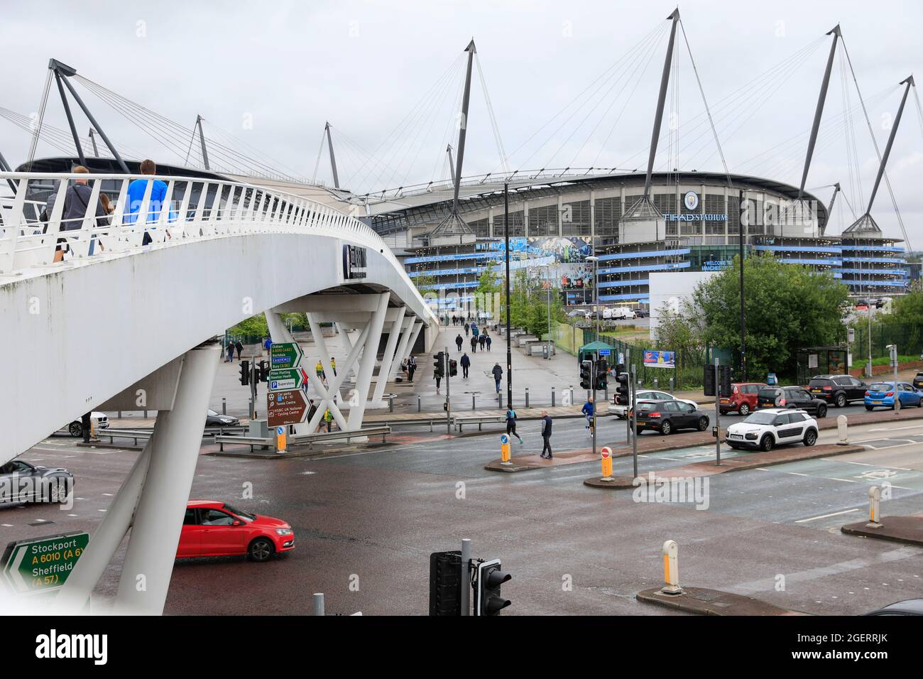 External view of the Etihad Stadium Stock Photo - Alamy