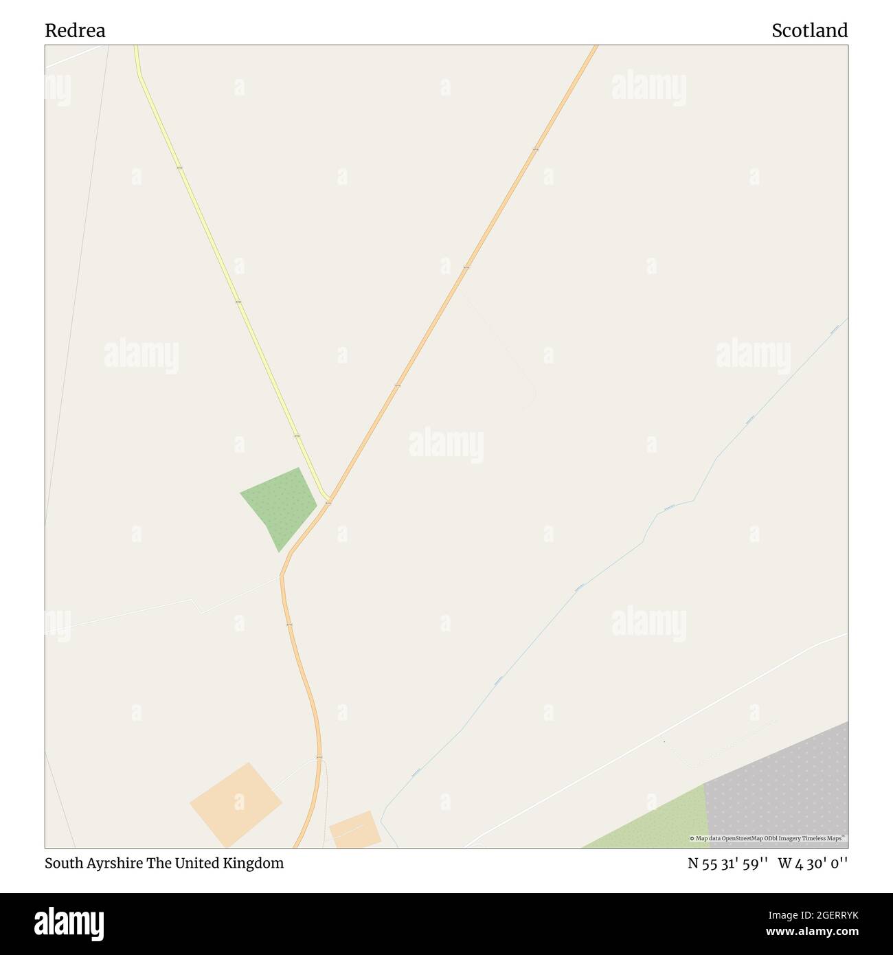 Map of south ayrshire hi-res stock photography and images - Alamy