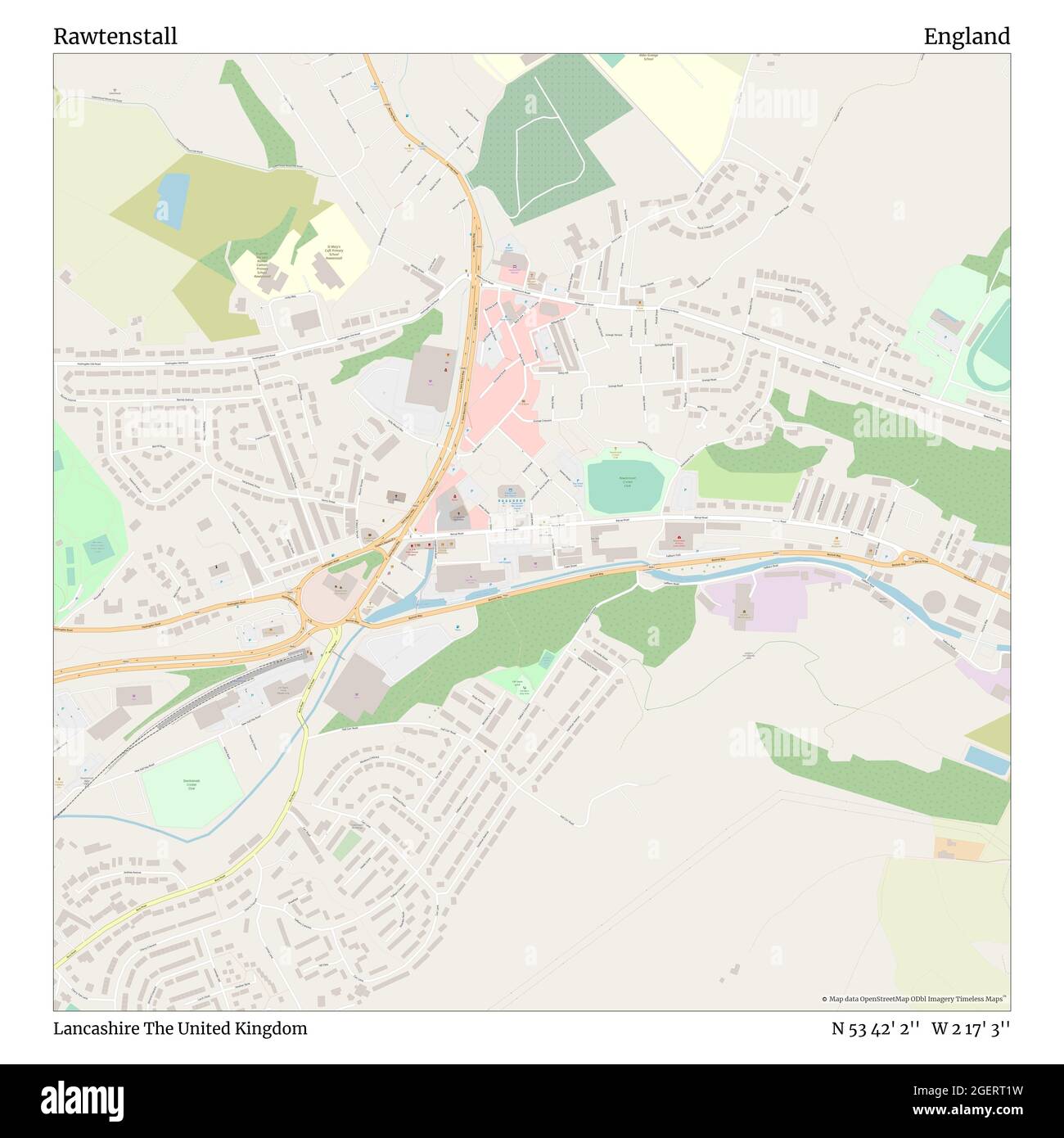 Map of rawtenstall hi-res stock photography and images - Alamy