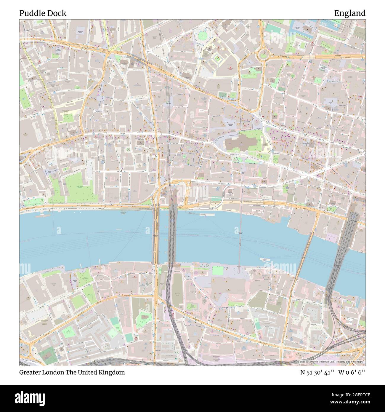 London dock map Cut Out Stock Images & Pictures - Alamy