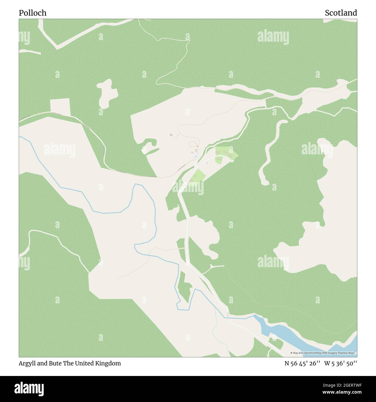 Argyll map hi-res stock photography and images - Alamy