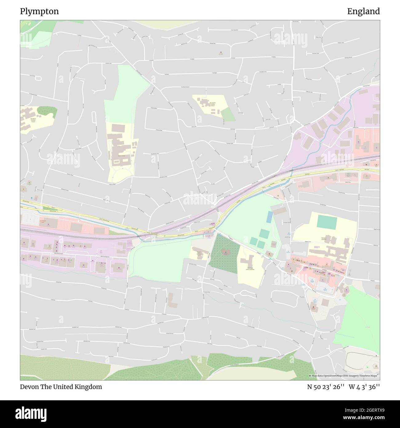 Plympton map hi-res stock photography and images - Alamy