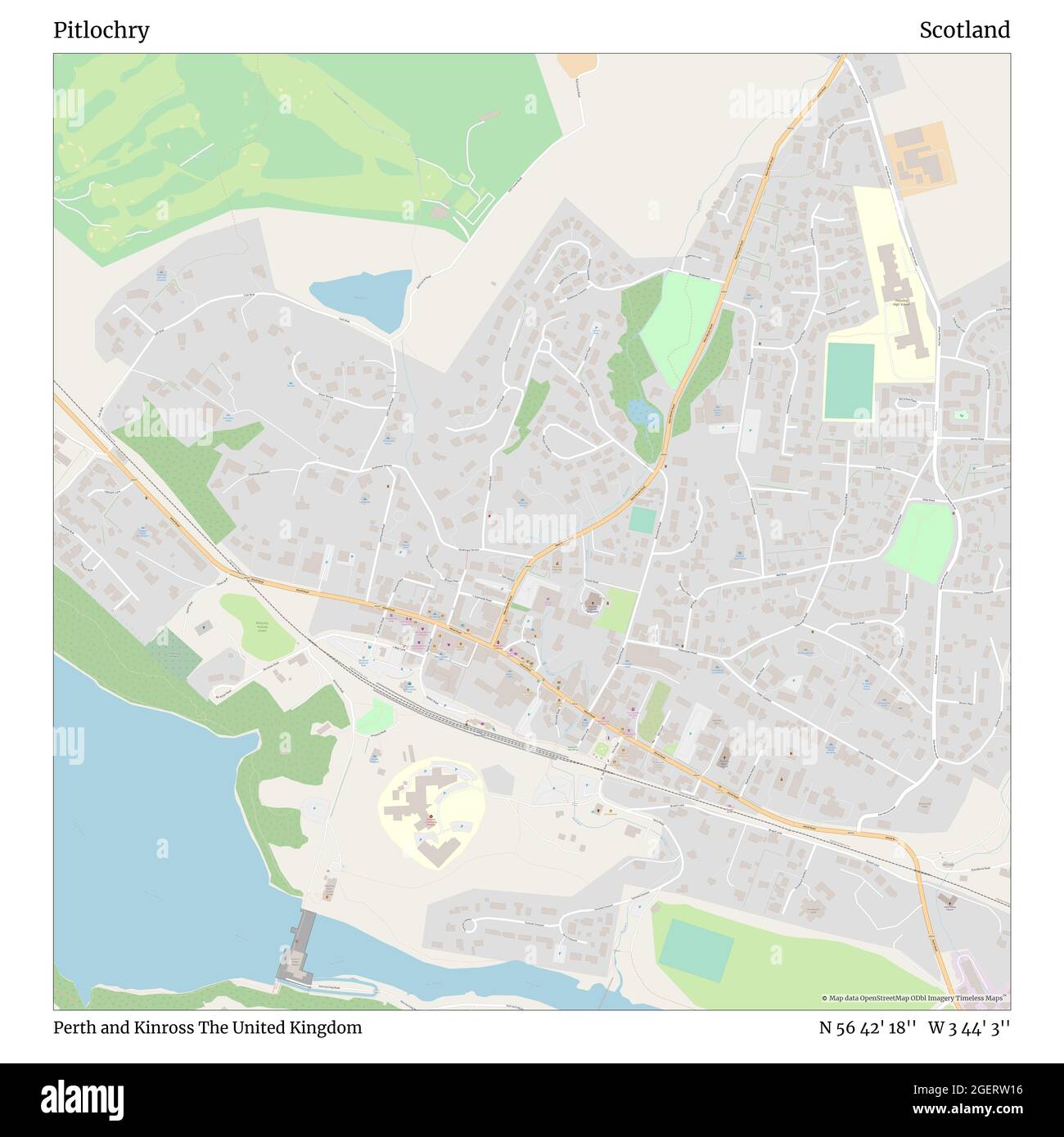 Pitlochry scotland Cut Out Stock Images & Pictures - Alamy
