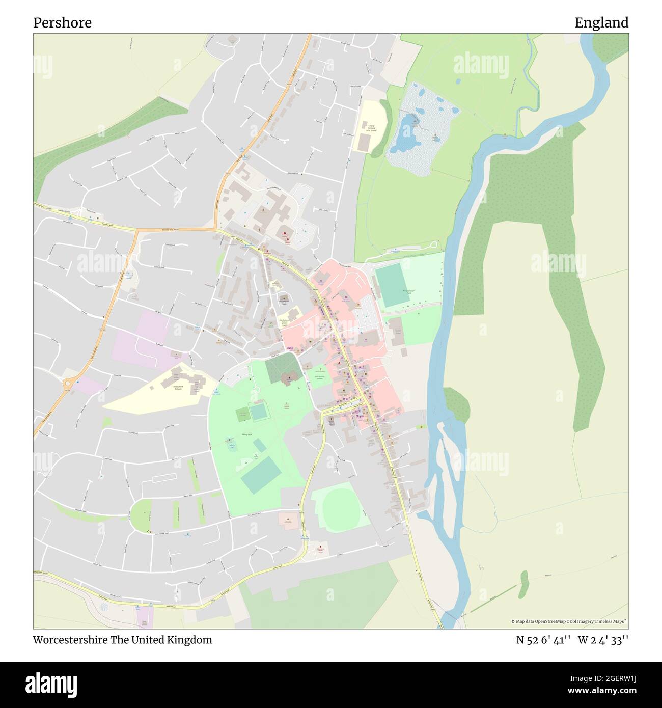 Pershore worcestershire Cut Out Stock Images & Pictures - Alamy