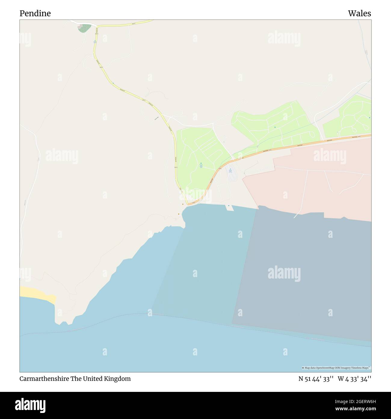 Pendine carmarthenshire Cut Out Stock Images & Pictures - Alamy