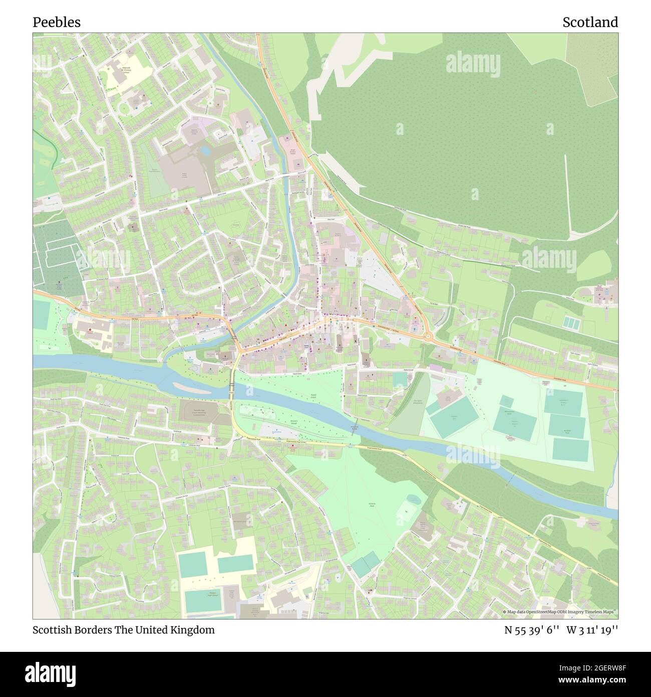 Peebles in scotland Cut Out Stock Images & Pictures - Alamy