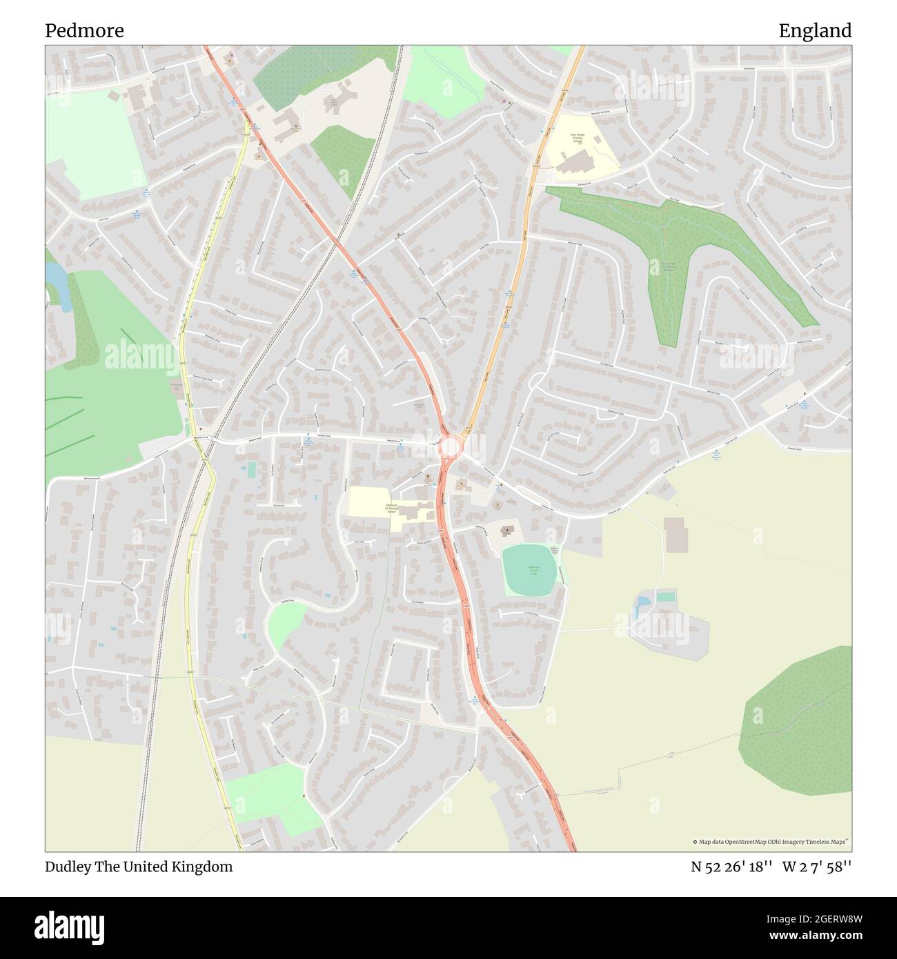 Map of dudley hi-res stock photography and images - Alamy