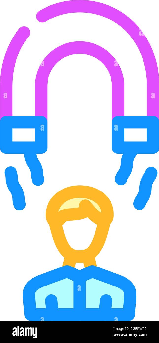 magnet people color icon vector illustration Stock Vector Image & Art ...