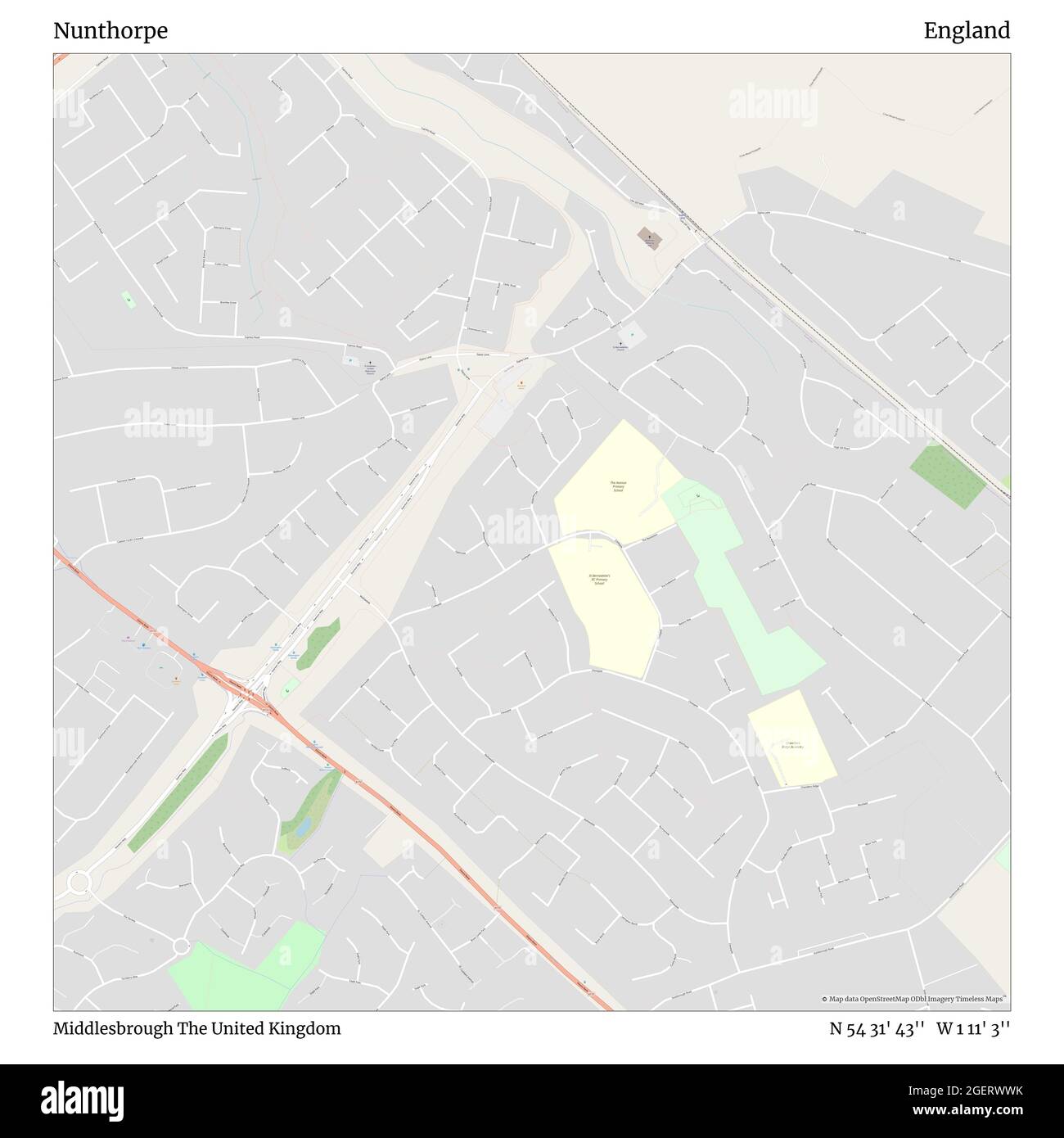 Middlesbrough map hi-res stock photography and images - Alamy