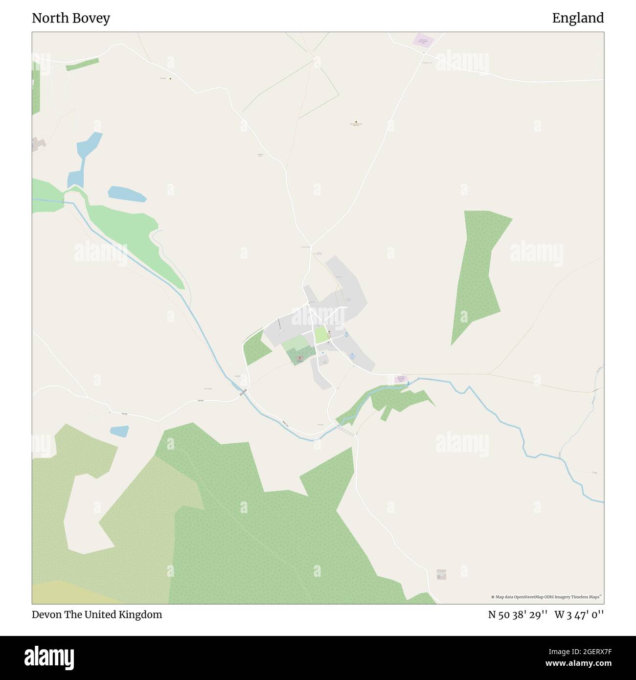 Map of bovey Cut Out Stock Images & Pictures - Alamy