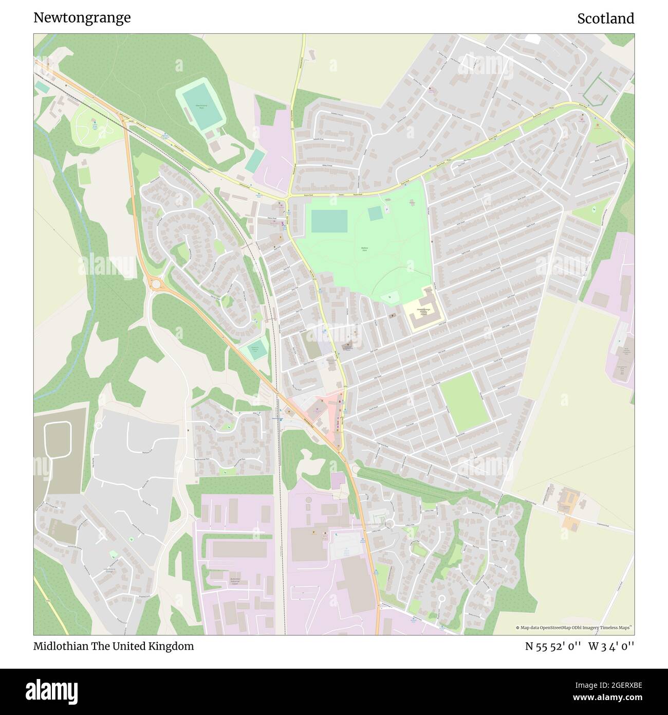 Newtongrange, Midlothian, United Kingdom, Scotland, N 55 52' 0'', W 3 4 ...