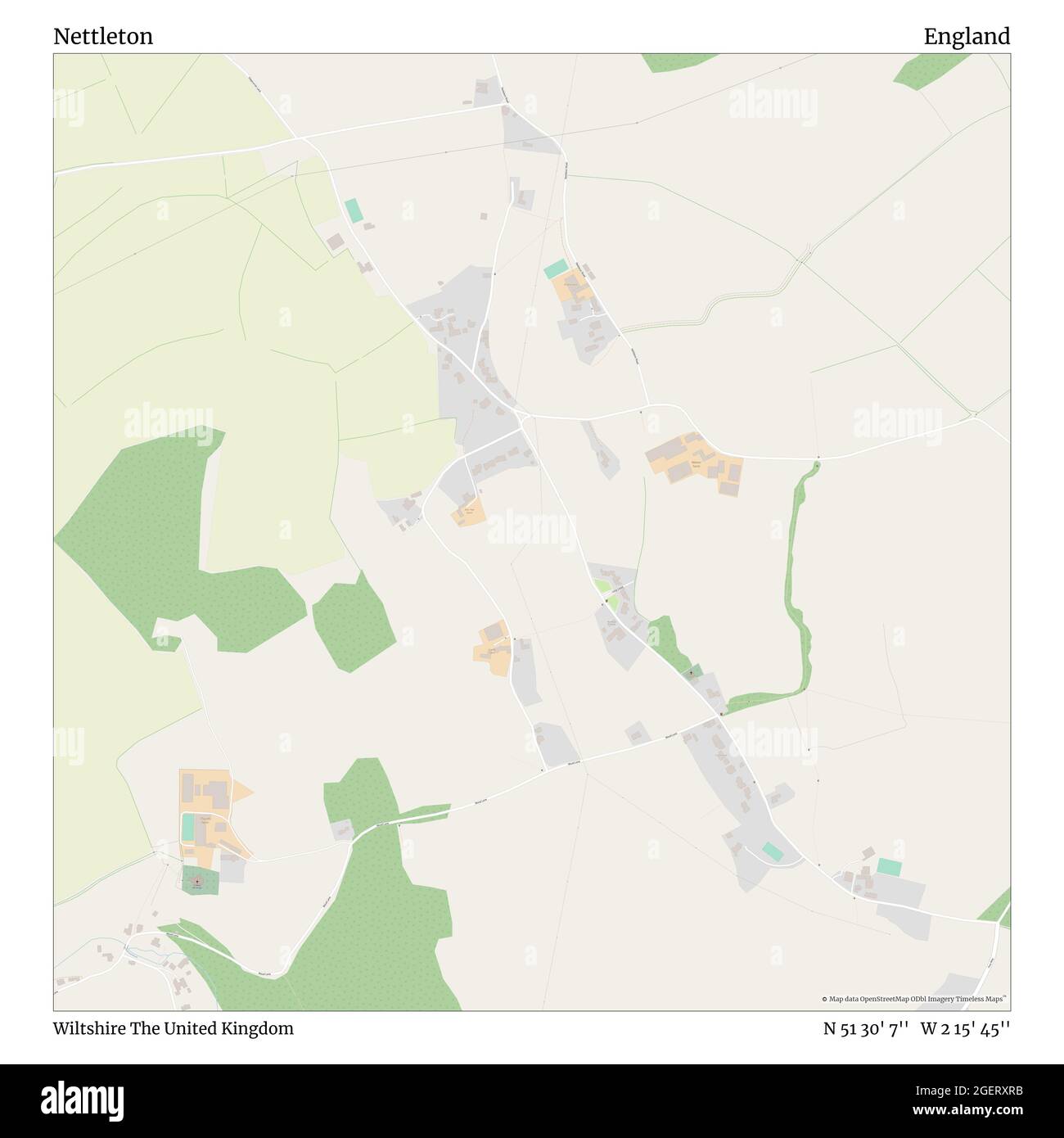Map of nettleton Cut Out Stock Images & Pictures - Alamy