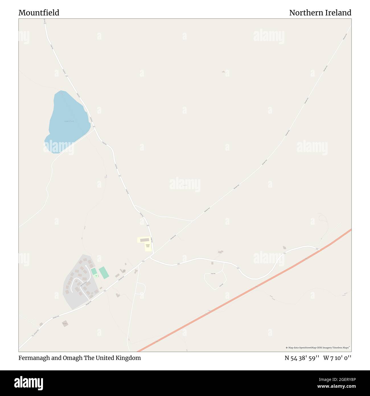 Mountfield, Fermanagh and Omagh, United Kingdom, Northern Ireland, N 54 ...
