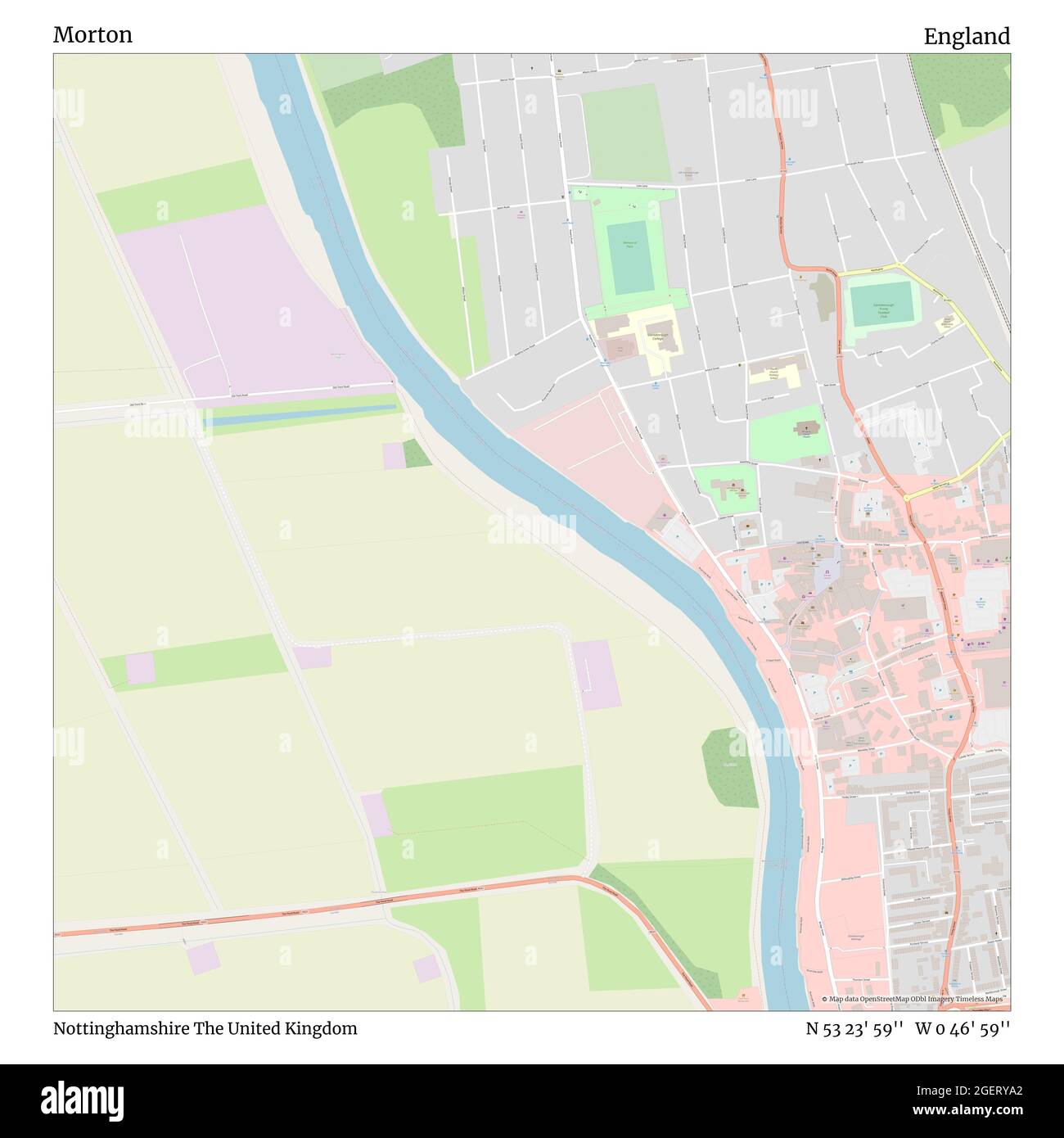 Map of morton hi-res stock photography and images - Alamy