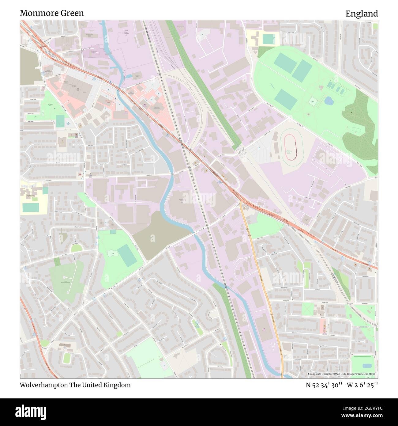 Monmore Green, Wolverhampton, United Kingdom, England, N 52 34' 30'', W ...