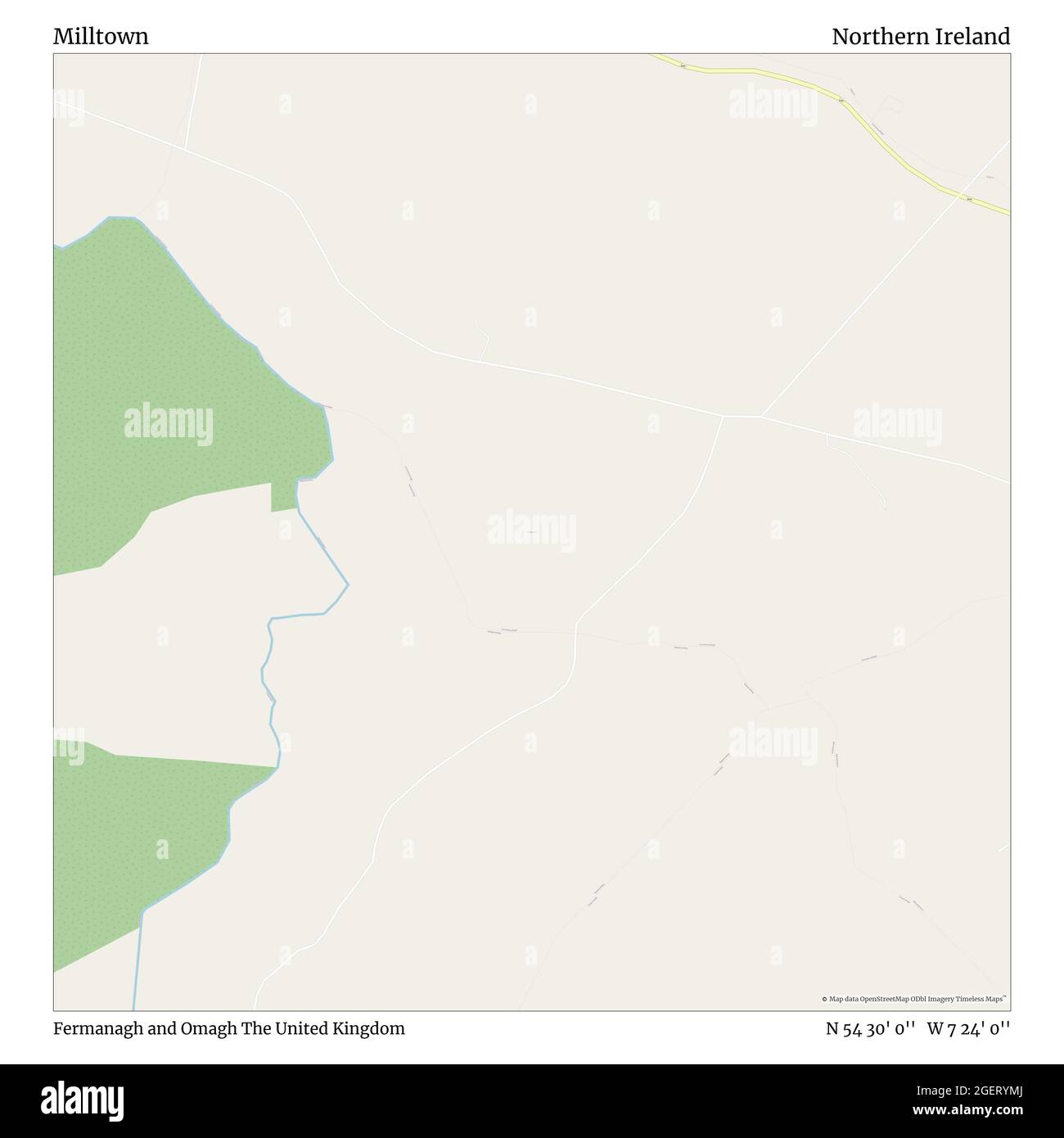 Milltown, Fermanagh and Omagh, United Kingdom, Northern Ireland, N 54 ...