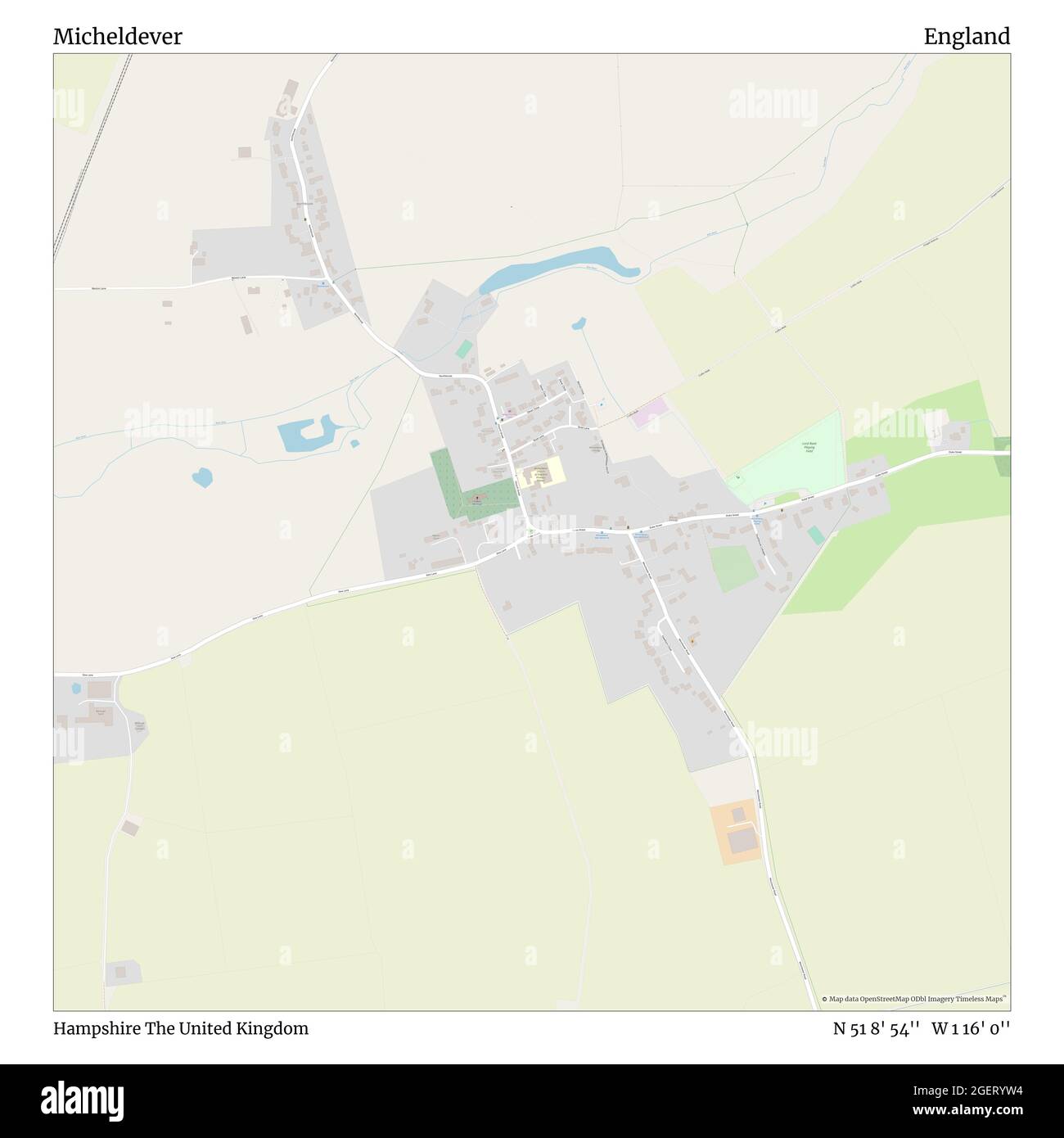 Map of micheldever hi-res stock photography and images - Alamy