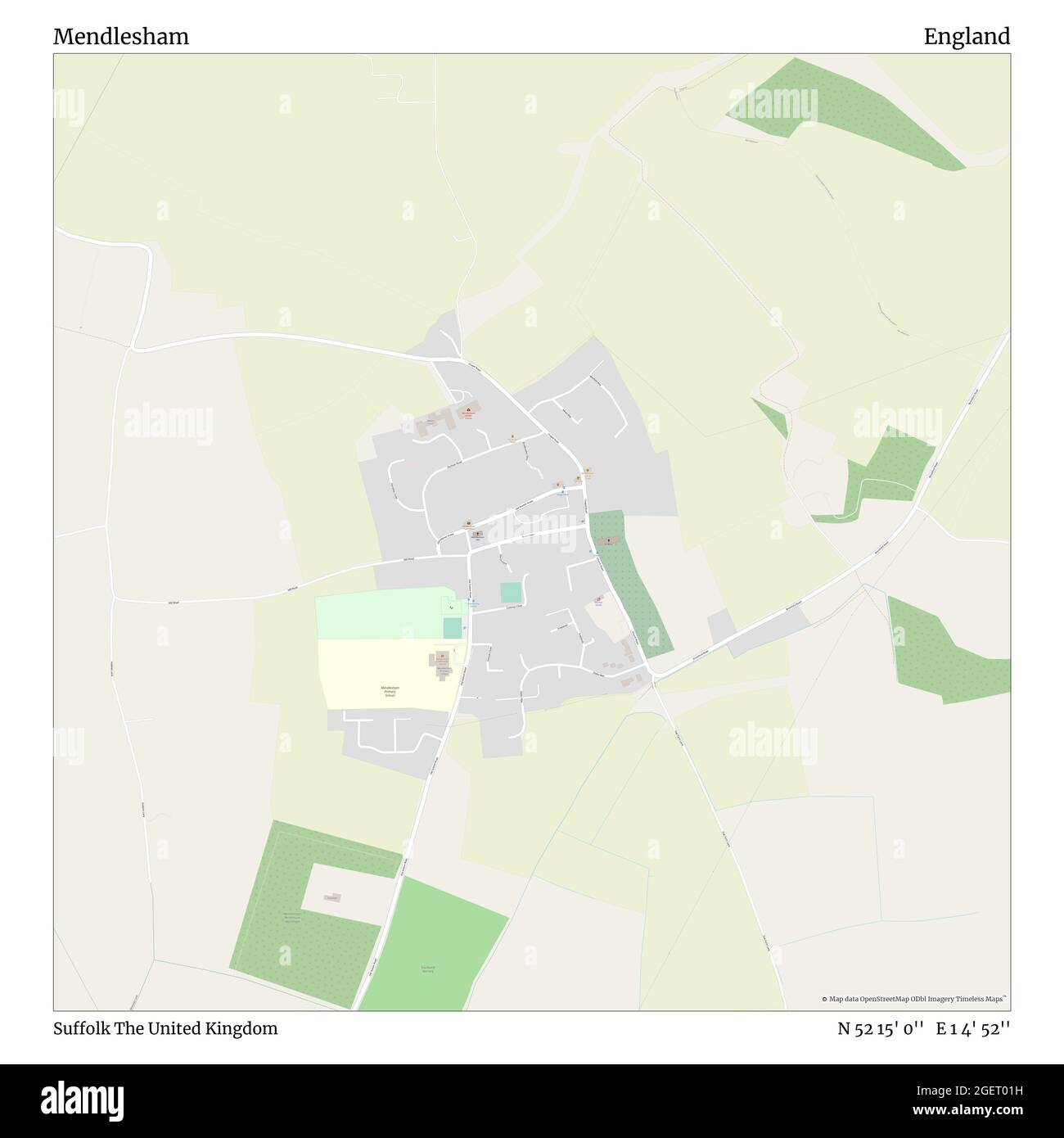 Mendlesham suffolk Cut Out Stock Images & Pictures - Alamy