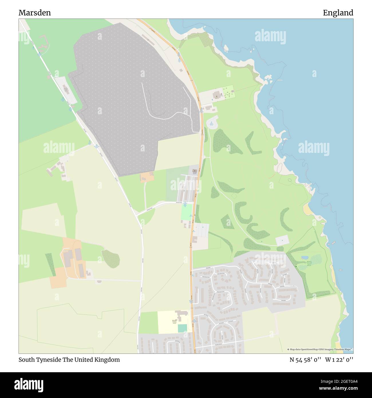 Map of south tyneside hi-res stock photography and images - Alamy