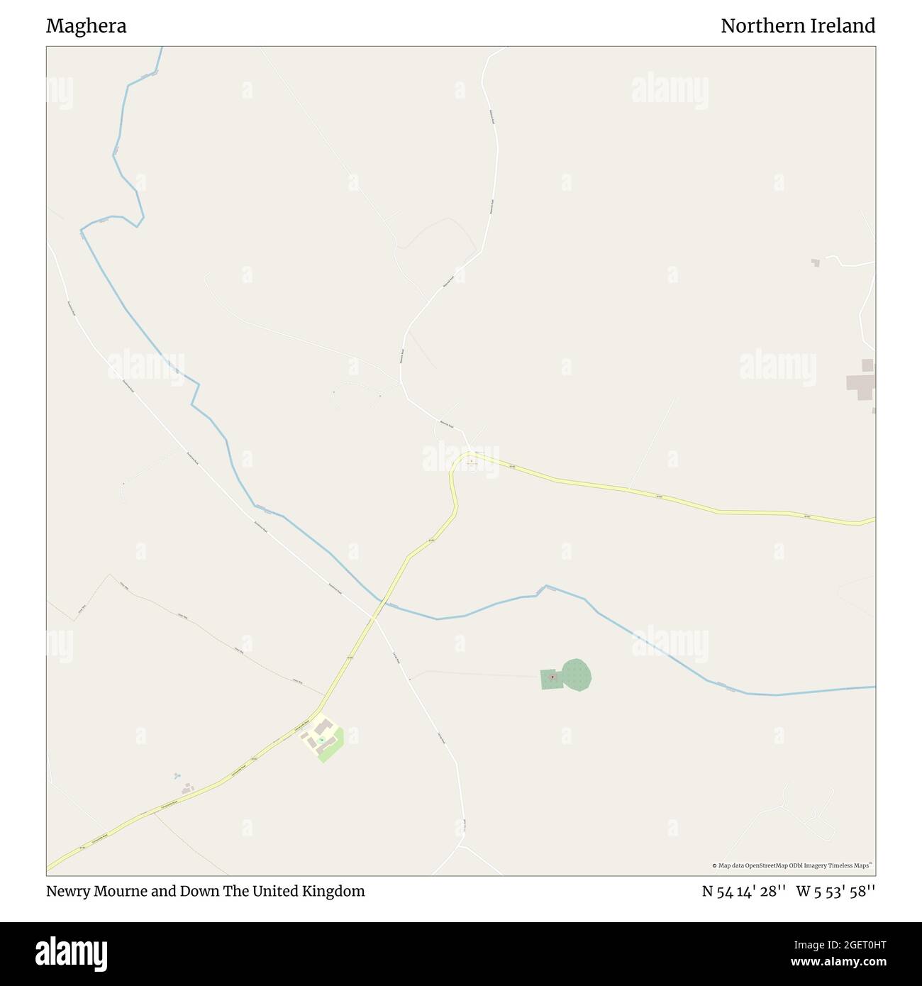 Map of newry hi-res stock photography and images - Alamy