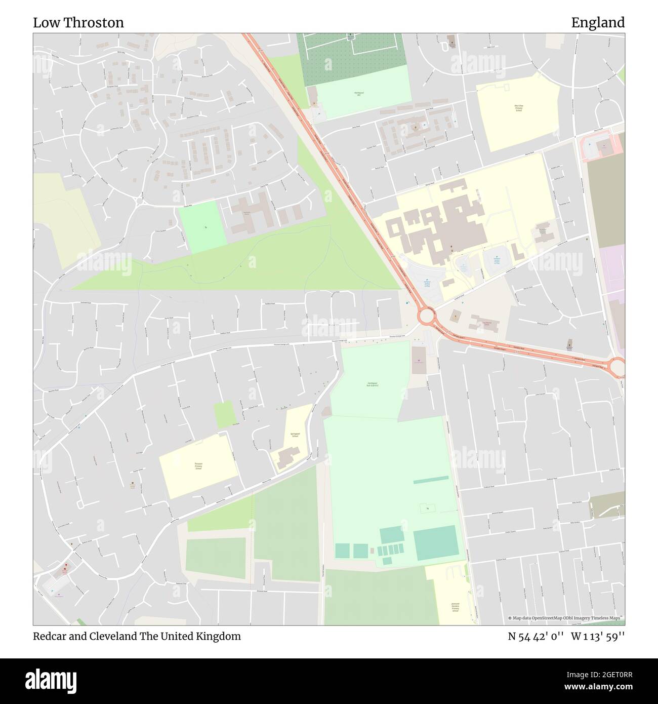 Map of redcar hi-res stock photography and images - Alamy